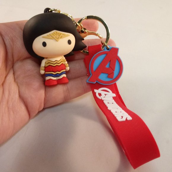 Accessories | Wonder Woman Super Hero Character Key Chain Key Ring ...